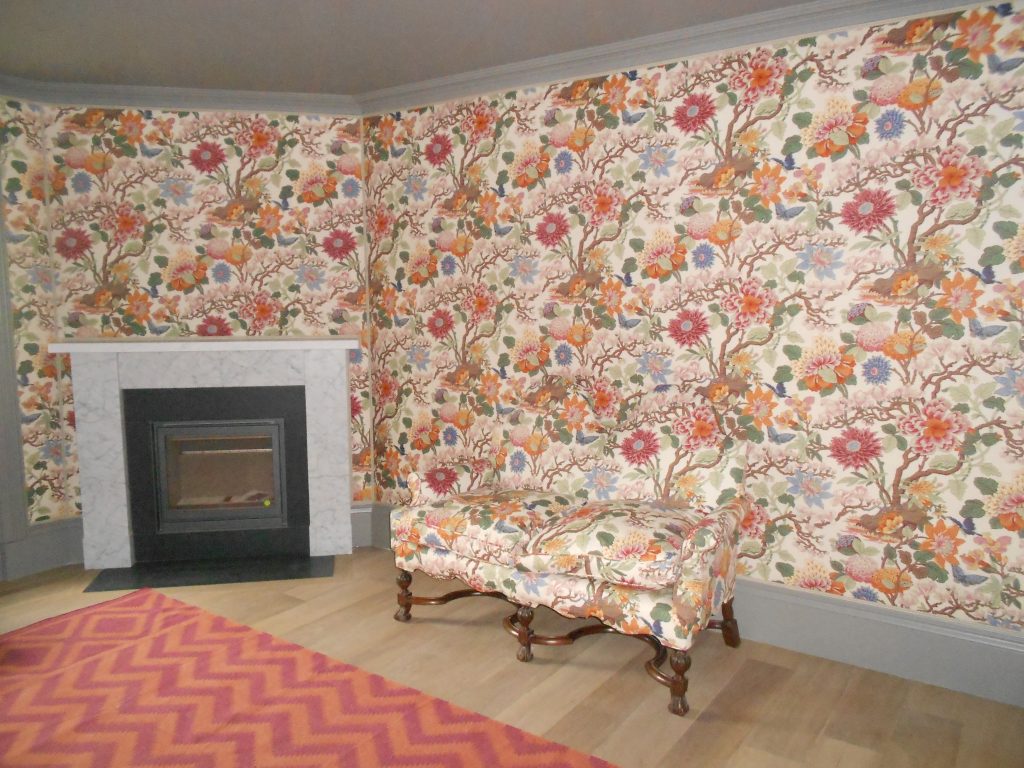 Fabric Walling - Scottish castle stately home with architectural features